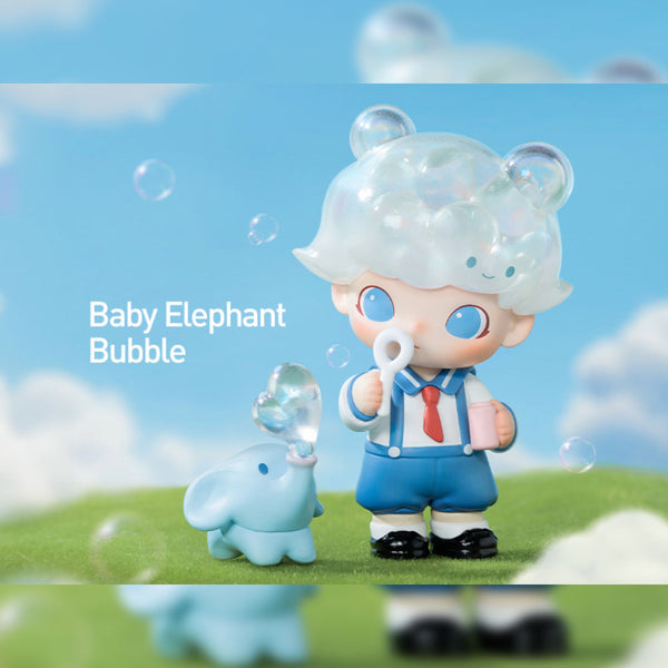 Baby Elephant Bubble - Dimoo Animal Kingdom Series by POP MART - Mindzai