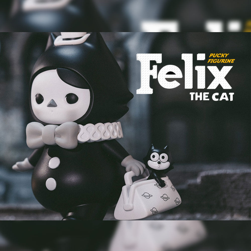 Felix the Cat x Pucky Big Art Toy Figure by POP MART - Mindzai
