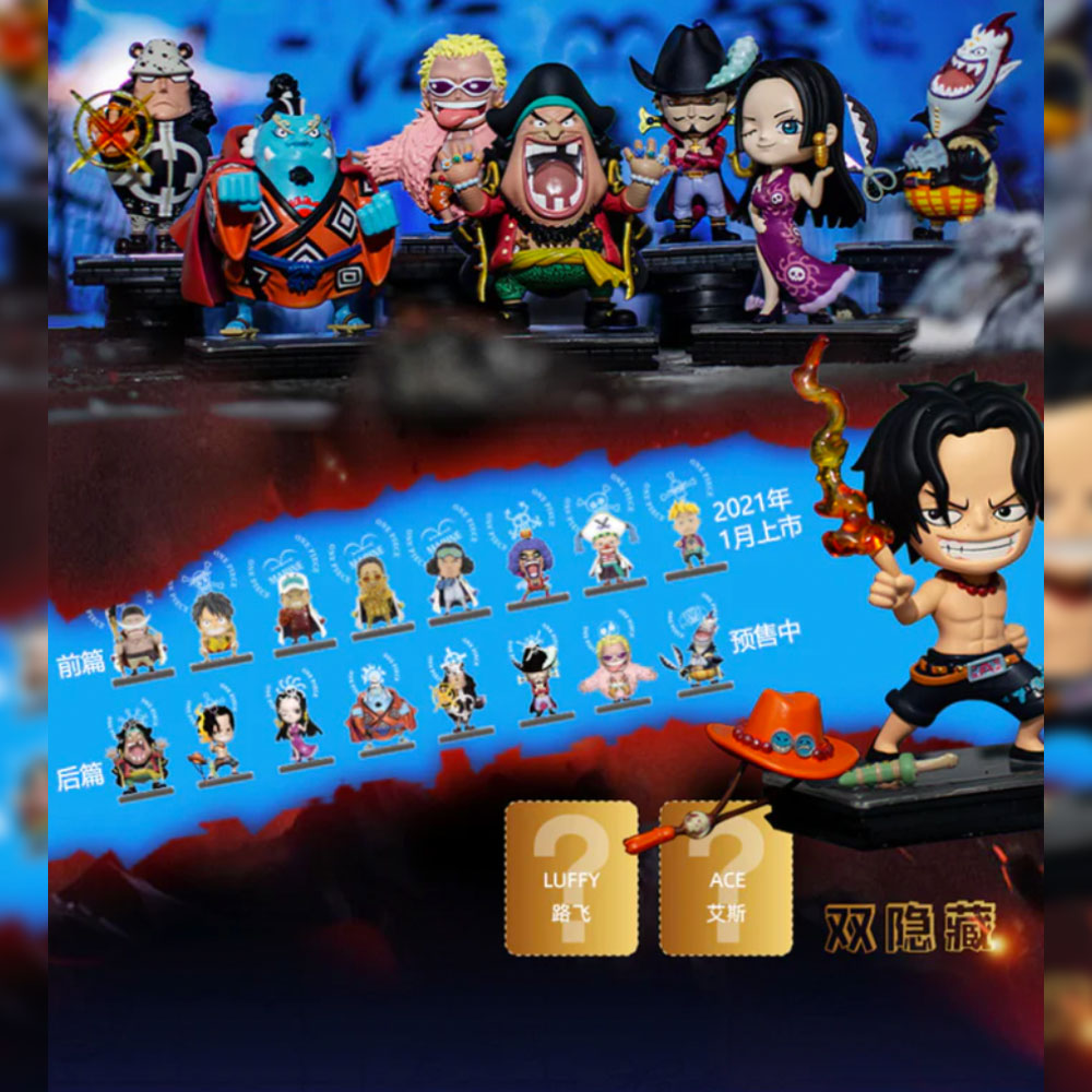 One Piece Stamp Collection Marineford Battle Part 2 Blind Box Series ...