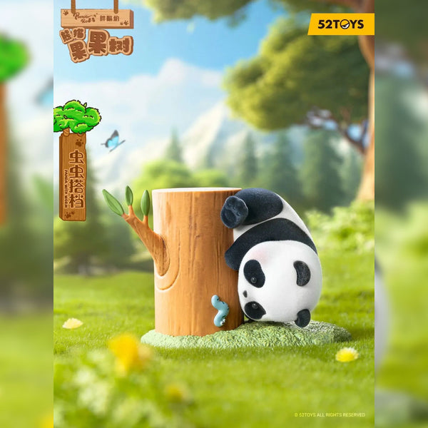 Worm Watching - Panda Roll Fruit Tree Series by 52Toys - Mindzai
