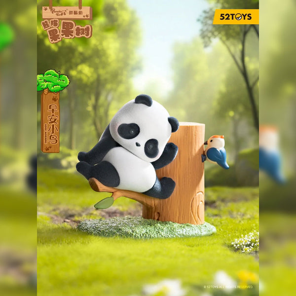 Bird Resting - Panda Roll Fruit Tree Series by 52Toys - Mindzai