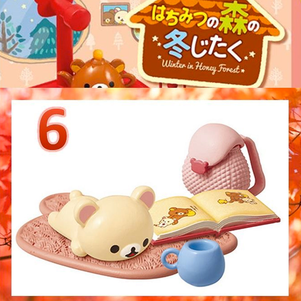 Rilakkuma Winter in Honey Forest Blind Box Series by Re-Ment - Mindzai