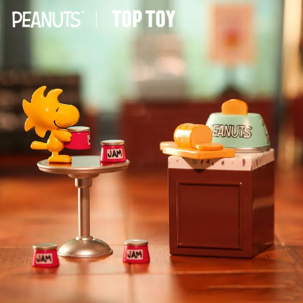 Snoopy Bakery and Cafe Mini World Blind Box Series by Top Toy - Mindzai