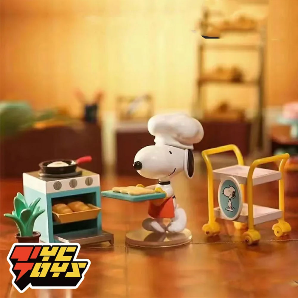 Snoopy Bakery and Cafe Mini World Blind Box Series by Top Toy - Mindzai