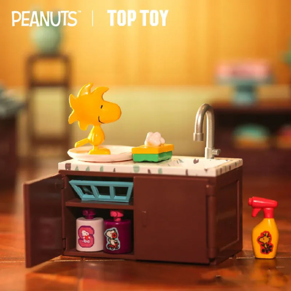 Snoopy Bakery and Cafe Mini World Blind Box Series by Top Toy - Mindzai