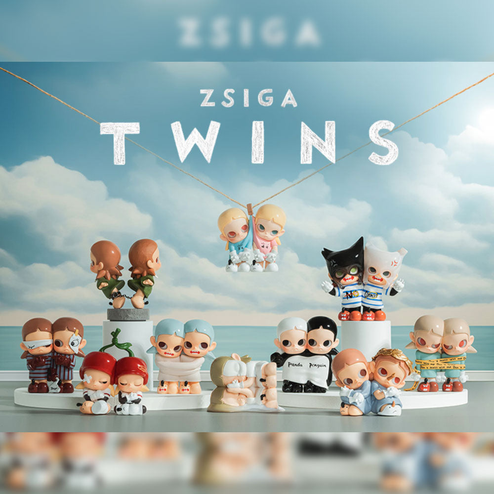 Zsiga Twins Series Figures Blind Box by POP MART - Mindzai