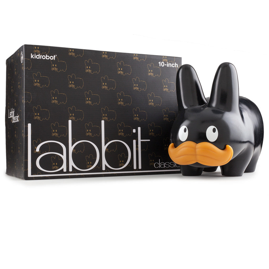 10-inch Labbit Classic Black Edition by Frank Kozik - Mindzai