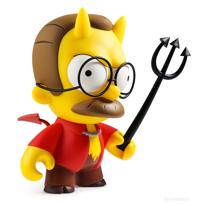 Devil Flanders Medium Figure by Kidrobot x The Simpsons - Mindzai