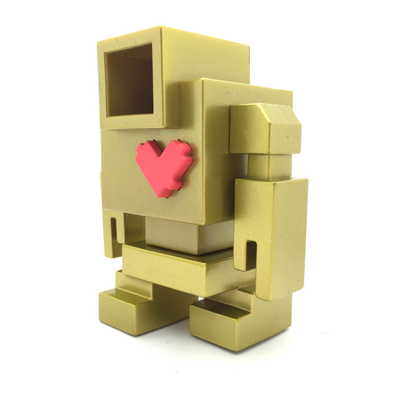 Gold Lovebot by Matthew Del Degan - Mindzai