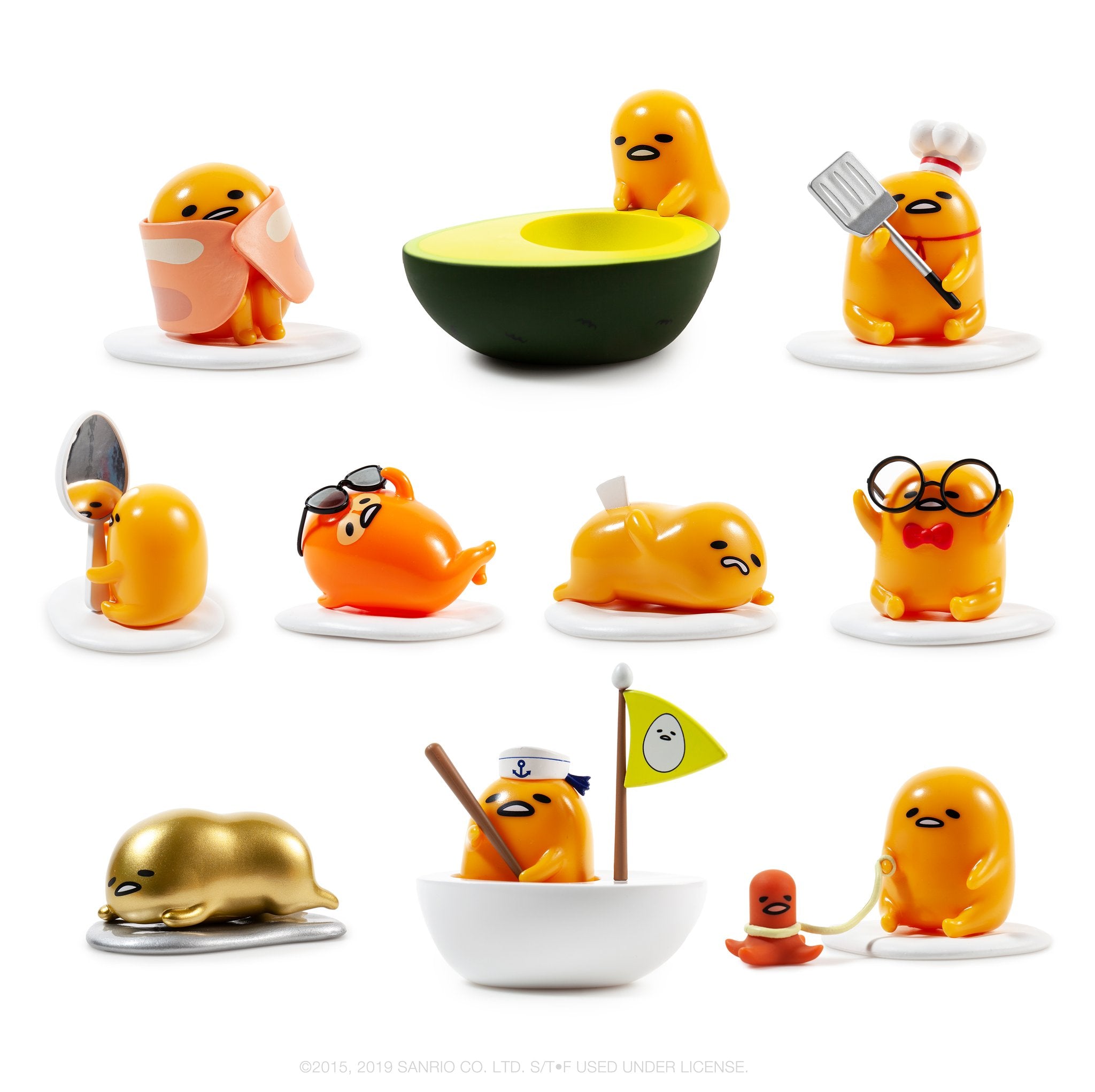 Gudetama Eggstra Lazy Vinyl Mini Figure Series by Kidrobot x Sanrio ...