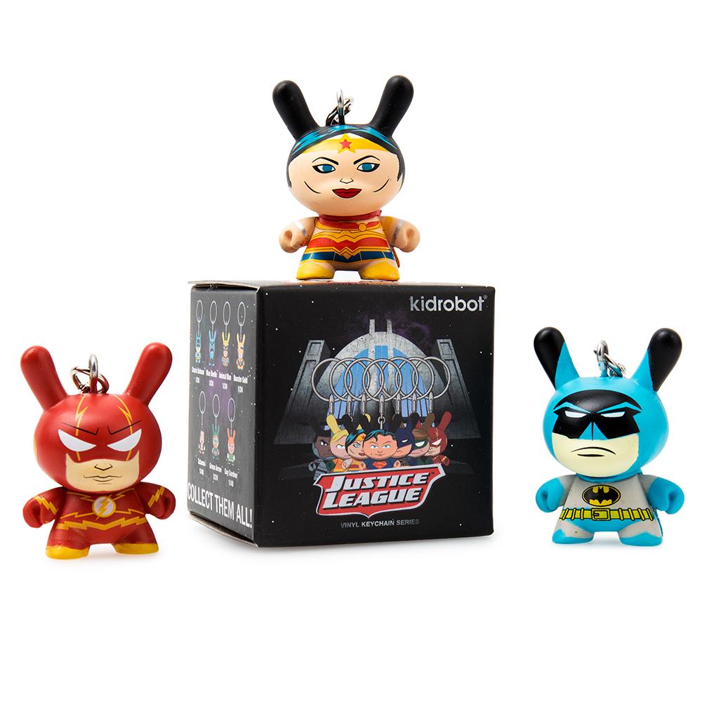 DC Justice League Dunny Blind Box Keychains by Kidrobot - Mindzai