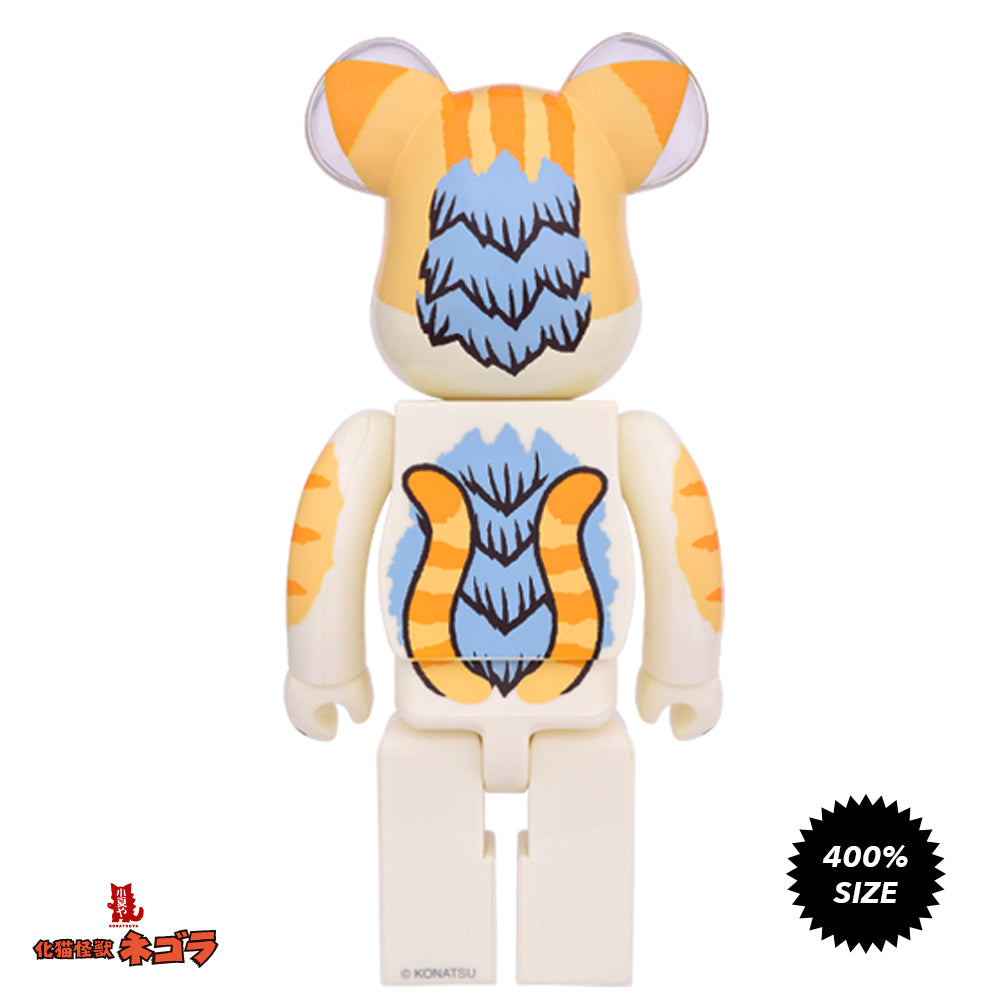 Negora Kaiju Cat Odd Eye 400% Bearbrick by Konatsu x Medicom Toy - Mindzai