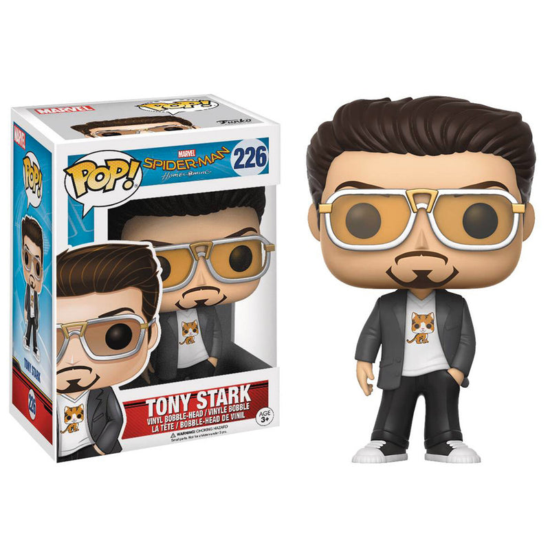 Spiderman: Homecoming Tony Stark Pop Vinyl Figure - Mindzai
