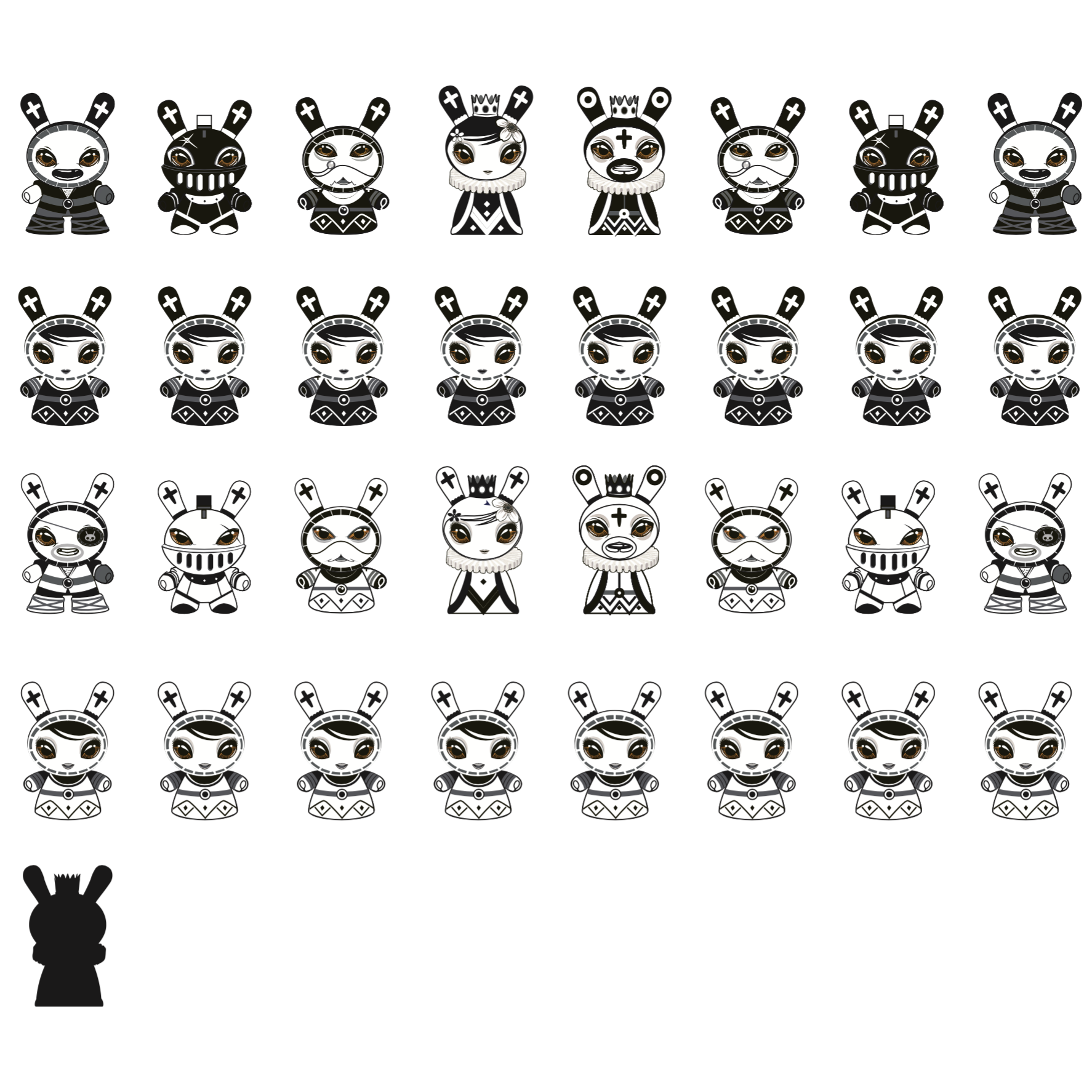 Shah Mat Dunny Chess Mini Series by Otto Bjornik - Mindzai