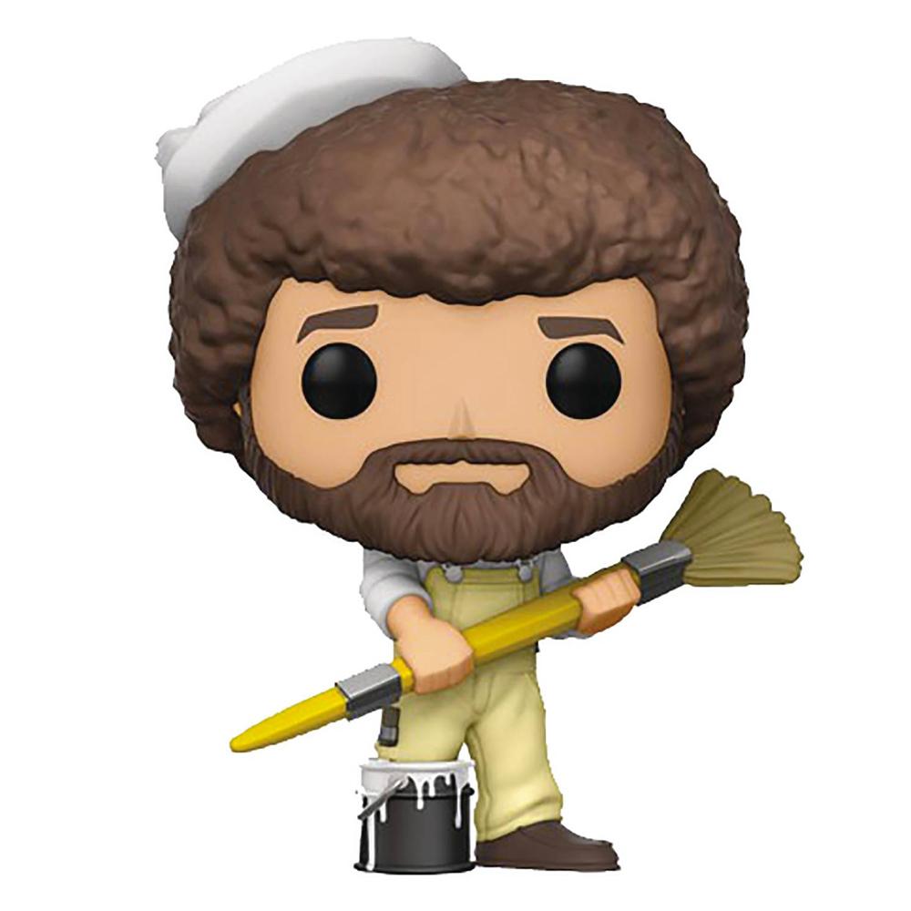 Bob Ross With Paintbrush Pop Vinyl Figure - Mindzai
