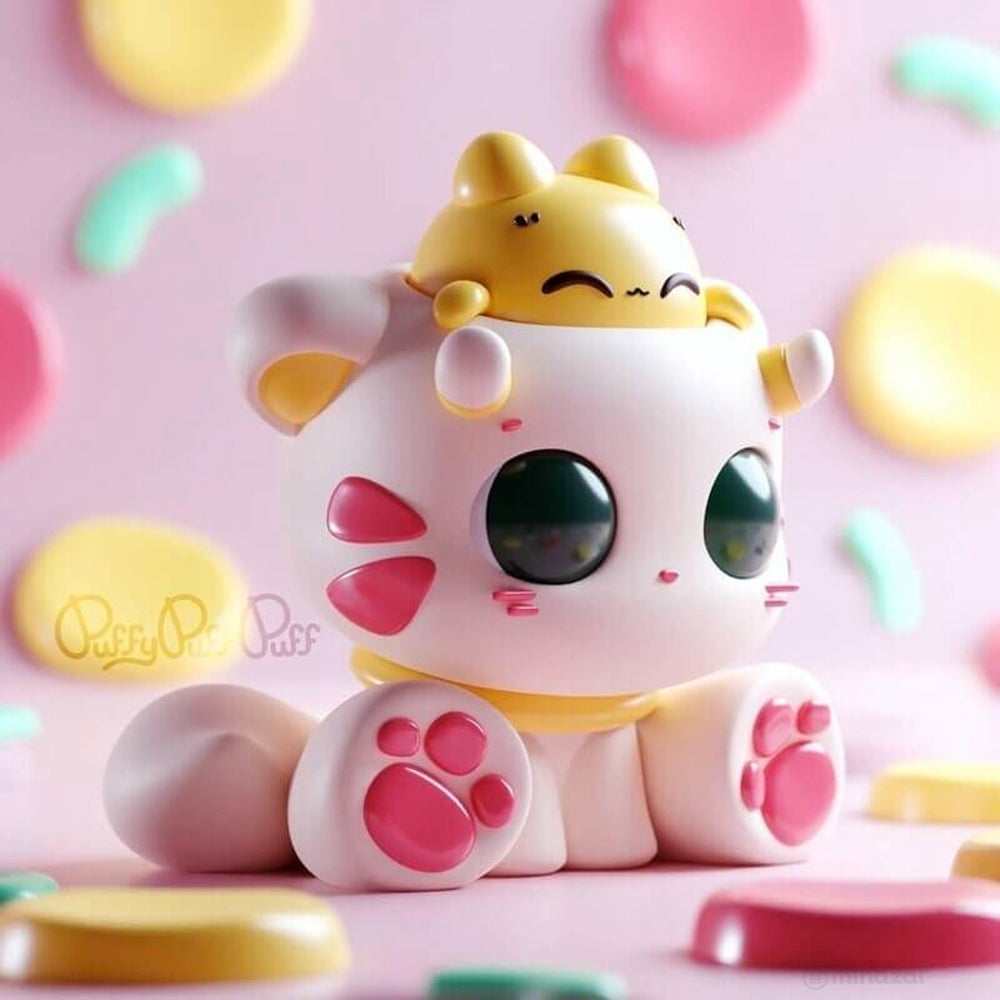 Haki + Bobi Series 1 Blind Box by PuffyPuffPuff x Cjoy - Mindzai