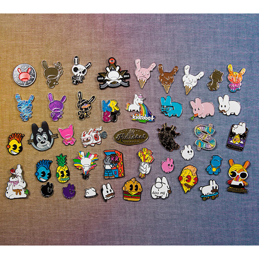 Pinning It and Winning It Blind Box Pins by Kidrobot - Mindzai