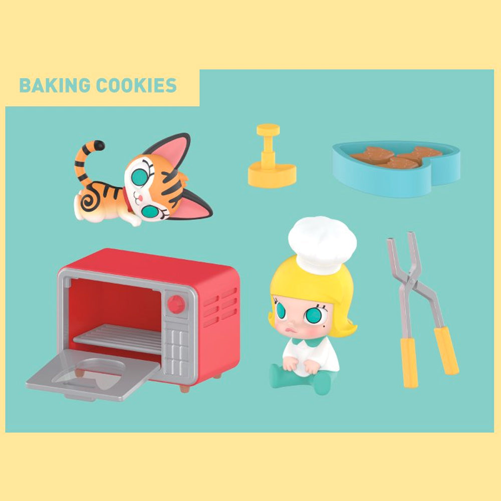 Molly Cooking Prop Blind Box Series by POP MART - Mindzai