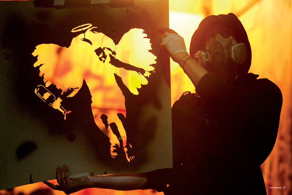 Stencil Grafitti Capital: Melbourne by Jake Smallman & Carl Nyman - Mindzai