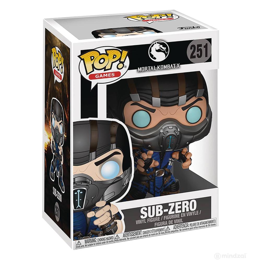 Mortal Kombat Sub-Zero Vinyl Figure by Funko - Mindzai