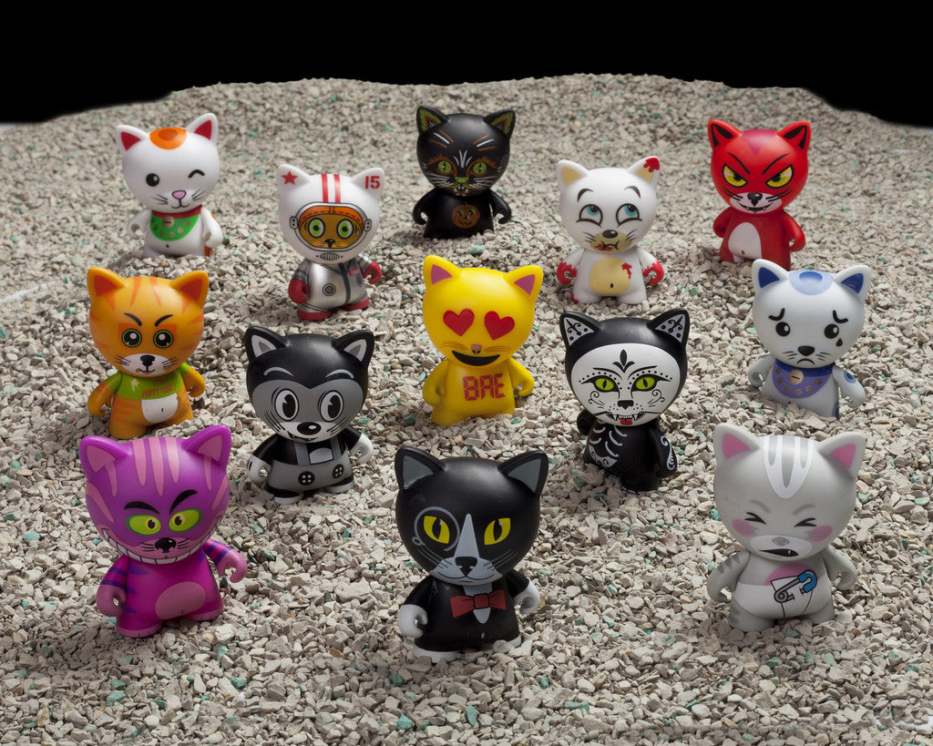 Tricky Cats Mini Series by Kidrobot - Mindzai