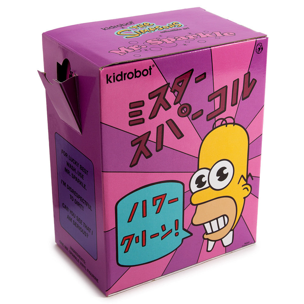 Mr. Sparkle Toy Figure by Kidrobot x The Simpsons - Mindzai