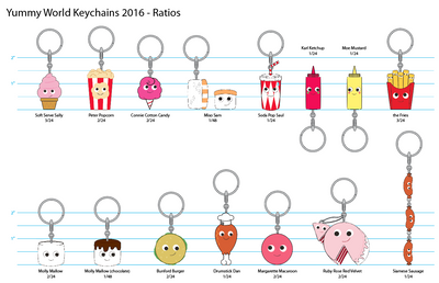 Yummy World "Red Carpet" Blind Box Keychain Series - Mindzai